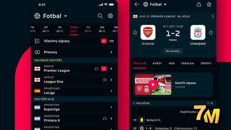 7M - kết quả bóng đá trực tuyến, tỷ số trực tuyến 7m 24/7